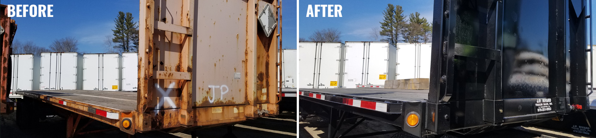 JP Rivard Trailer Sales Inc | Paint Booth